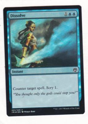 Magic: MTG: Iconic Masters: Dissolve | eBay