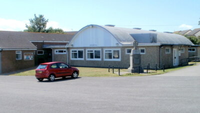 Photo 6x4 Rhoose Community Centre and War Memorial Viewed from the ...