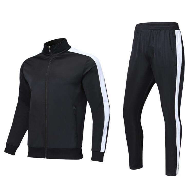 New Adult TrackSuit Running Training Suit Men sport set jogging Fitness ...