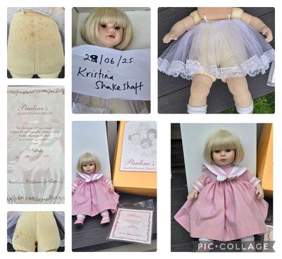 Natalie 13 inch Porcelain Artist Doll - Pauline Bjonness-Jacobsen | eBay