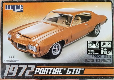 MPC 1972 Pontiac GTO Car Model Kit 1/25 MPC711L/12 | eBay