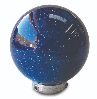 Moon Blue Metal Flake Shift Knob Hot Rod Kustom Rat Rod Mooneyes ...