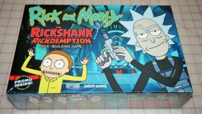 Rick And Morty The Rickshank Redemption Deck Building Game NEW SEALED ...
