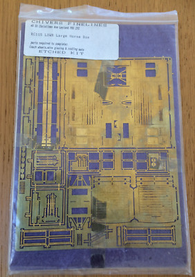 OO Chivers Finelines RC115 LSWR large horse box etched brass kit | eBay UK