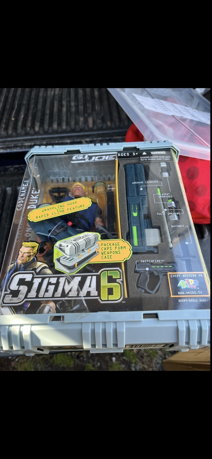 Hasbro G.I. Joe Sigma 6 DUKE Action Figure | eBay