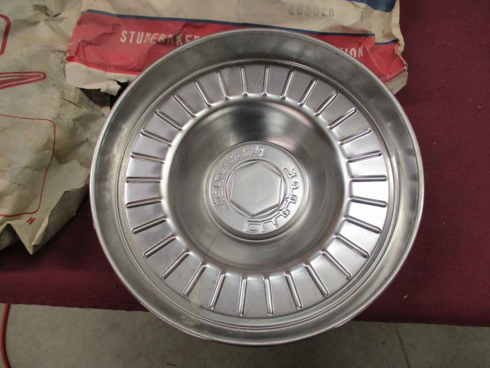 1955-56 Packard Clipper Hubcap Set 465076 NOS | eBay