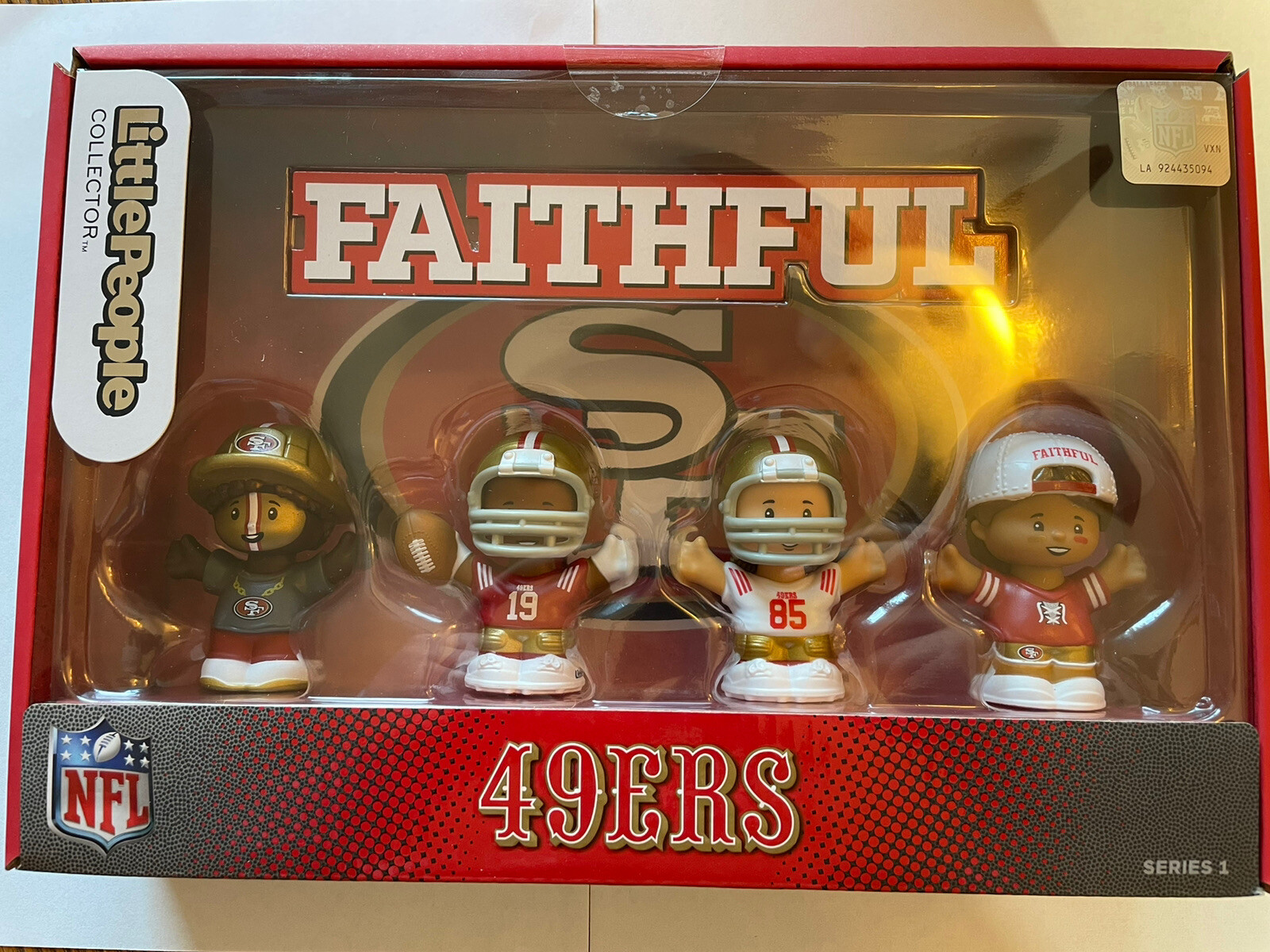 NFL San Fransisco 49ers Little People Collector Figure Set | eBay Australia