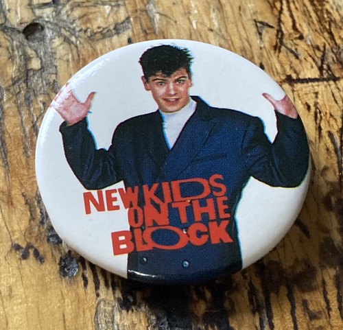 Vtg 1989 JORDAN KNIGHT New Kids on the Block NKOTB Pin Pinback Button ...