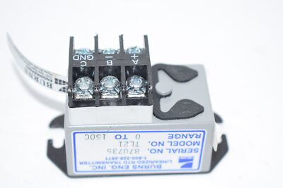 BURNS ENGINEERING INC. TL21 LINEARIZED RTD TRANSMITTER 0 to 150C | eBay