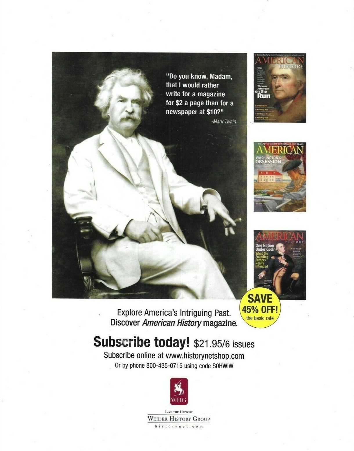 George Washington Magazine Special Collector's Edition Independence ...