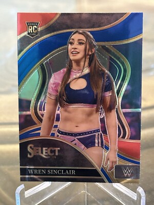 Wren Sinclair 2024 Panini Select WWE RINGSIDE LEVEL RED BLUE SP Rookie #285 NXT | eBay