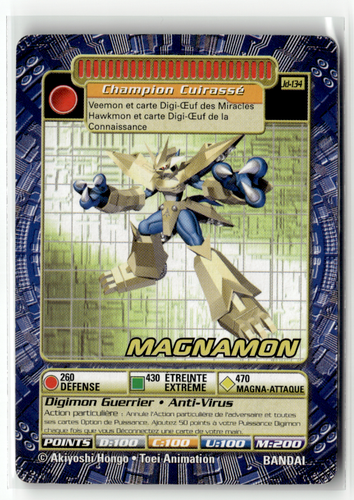 Digimon Digi Battle - Magnamon Jd-134 - French | eBay