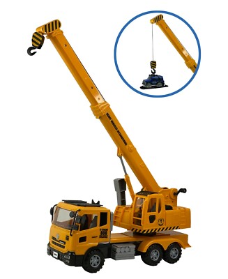 Big Daddy Extra Large Crane Toy Truck Extendable Arms & Lever to Lift ...