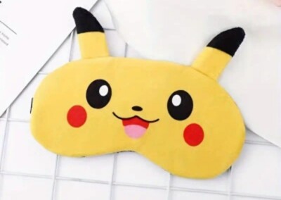 Pokemon Pikachu Sleep Eye Mask / Deep Sleep, Sound Sleep Pokémon | eBay