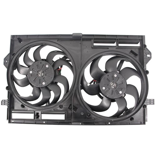 Dual Radiator Cooling Fan w/ Shroud Assembly Fits Buick Envision 2016 ...