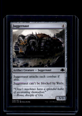 MTG Juggernaut #228 Common Dominaria Remastered | eBay
