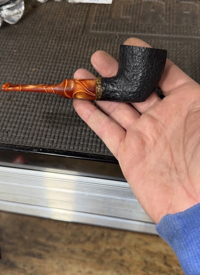 Custom made poker pipe,estate pipe,billiard pipe,brian doran, Briar ...