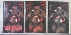 VAMPIRELLA #9 SHIKARII 616 COMICS Trade Dress, Virgin, B&W Variant SET ...