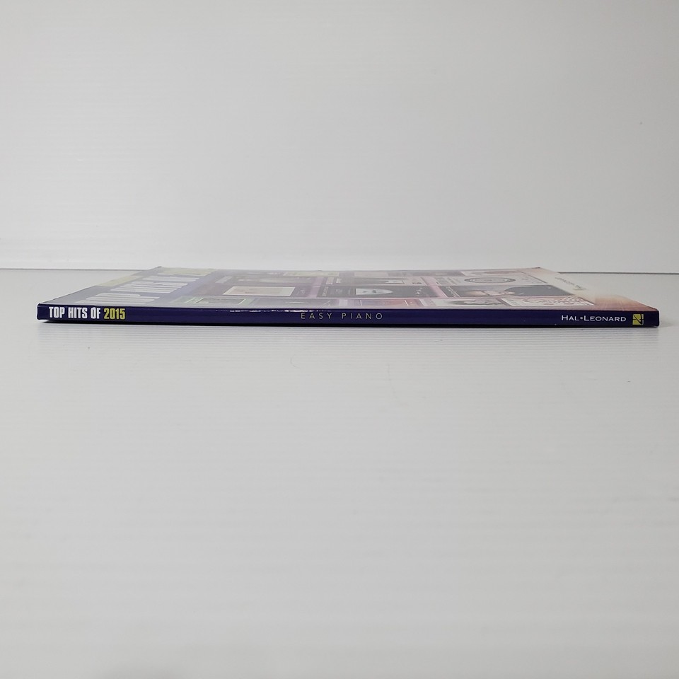 Top Hits Of 2015 Songbook Sheet Music Easy Piano Hal Leonard Pop Taylor ...
