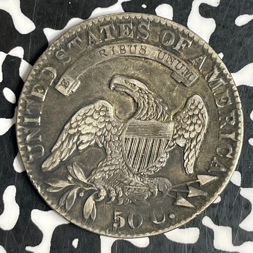 1831 U.S. 50 Cents Capped Bust Half Dollar Lot#A9803 Silver! | eBay