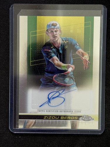 2024 Topps Chrome Zizou Bergs Autographs | eBay