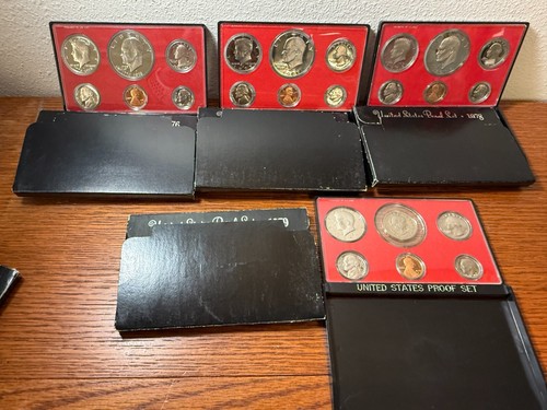 1976 1977 1978 1979 U S MINT PROOF COIN SETS LOT OF 4 | eBay
