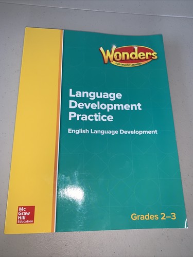 Wonders English Language Development Practice Grades 2 3 2017 ...
