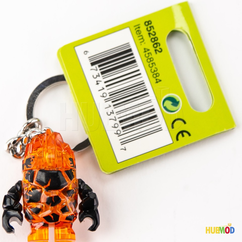 LEGO Power Miners Firax Orange ROCK Monster Minifigure Minifig Key ...