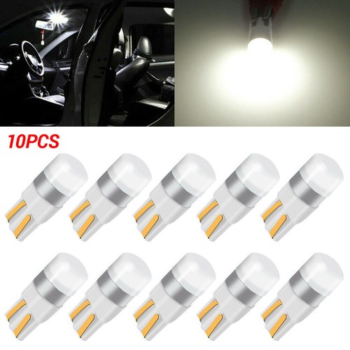 10x Car Width Light White Canbus T10 LED Bulb W5W 3030 SMD Interior ...