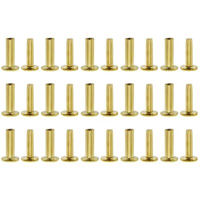 Cutlers Cutlery Rivets 5/16" x 1/2" Knife Making Handle Pins Brass 15 ...