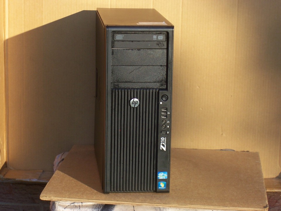 HP Z210 Workstation Quad Core i5 CPU 2500, 3.3 GHz With 8 GB RAM, 500 ...