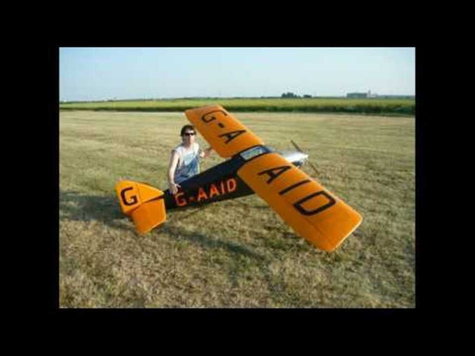 ABC Robin Cabin Monoplane Airplane Desktop Mahogany Kiln Wood Model ...