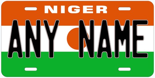 Niger Flag Any Name Personalized Novelty Car License Plate | eBay