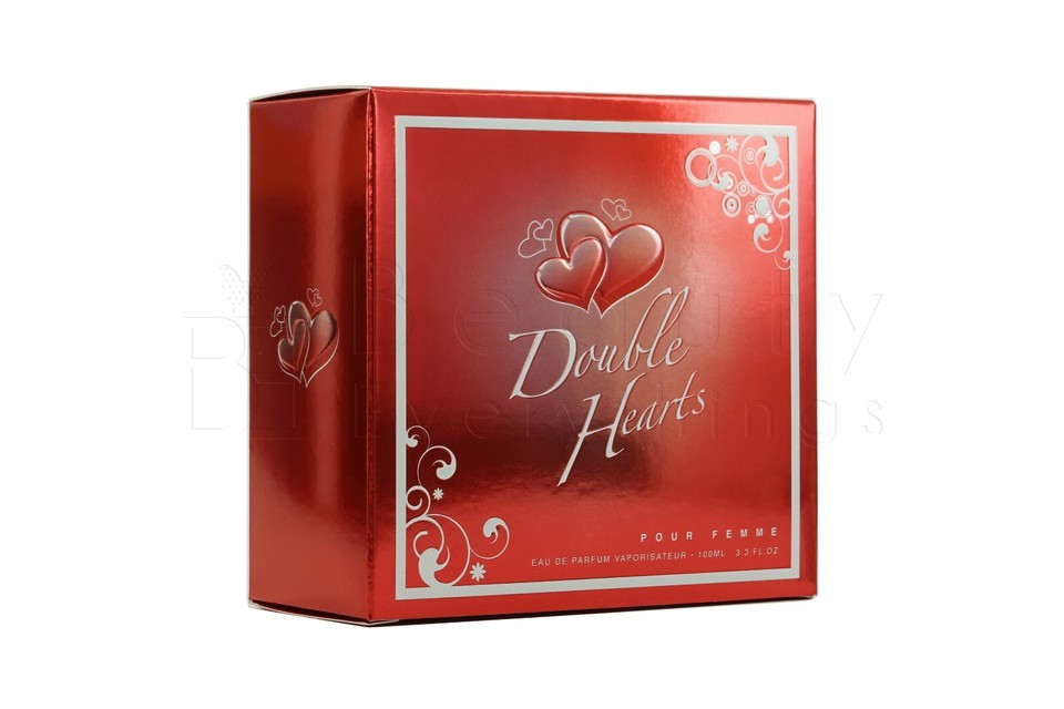 Double Hearts Pour Femme by YZY 3.3oz EDP Spray NIB & Sealed Women's ...