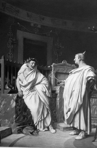 ROMAN AUGURS Interpreting Omens Phenomena - Superb GEROME Print | eBay