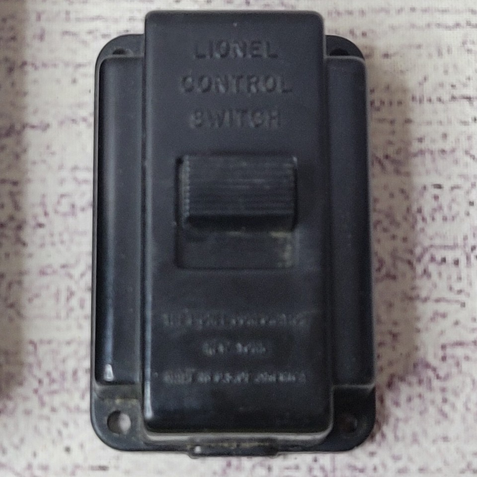 Vintage Lionel parts bin tray and Lionel control switch usa - Untested ...