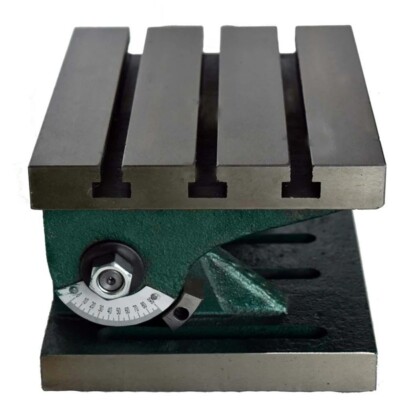 6 Inch Inclinable Angle Work Table 90 Vertical Rotary Table Milling ...
