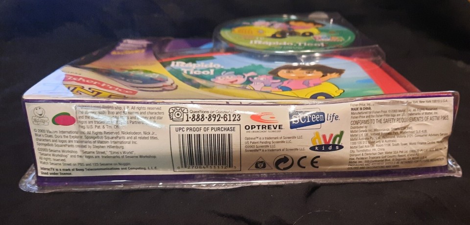 2003 Fisher Price InteracTV Nick Jr Dora the Explorer iRapido Tico (New ...