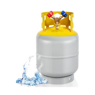 FAHKNS 50 LB Refrigerant Recovery Tank for R12, R22, R134A, R410A ...