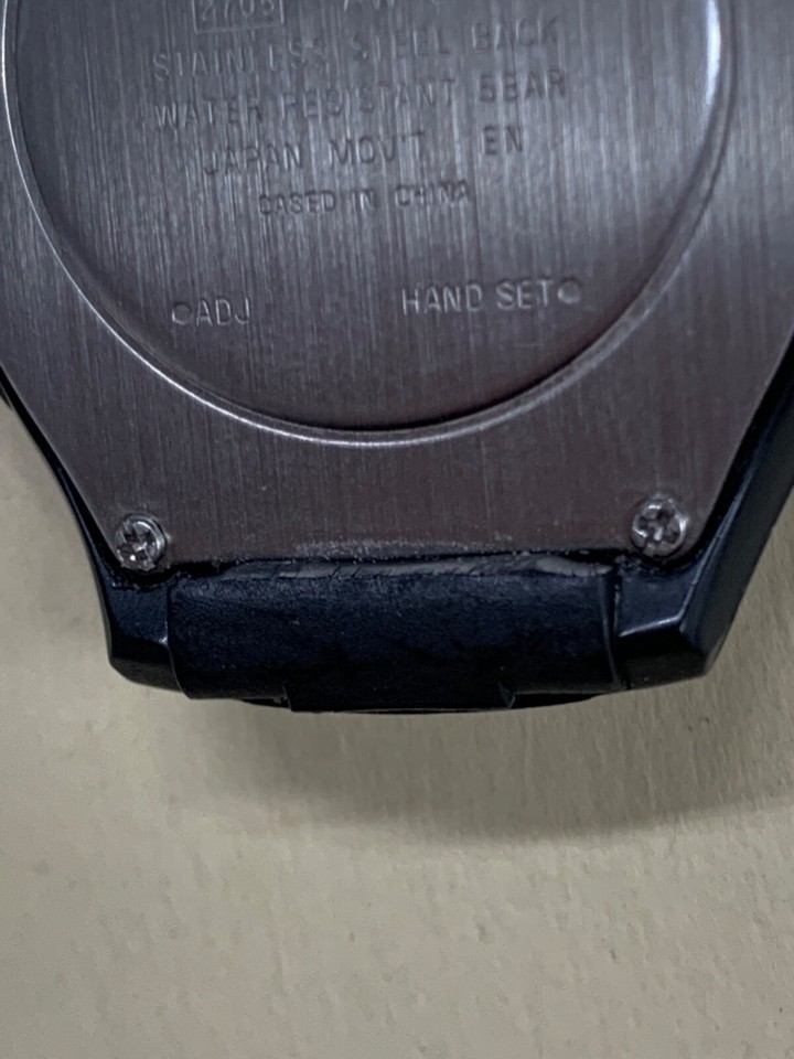 Vintage Casio Illuminator AW-E10 Module 2705 Quartz Dual Time Wrist ...