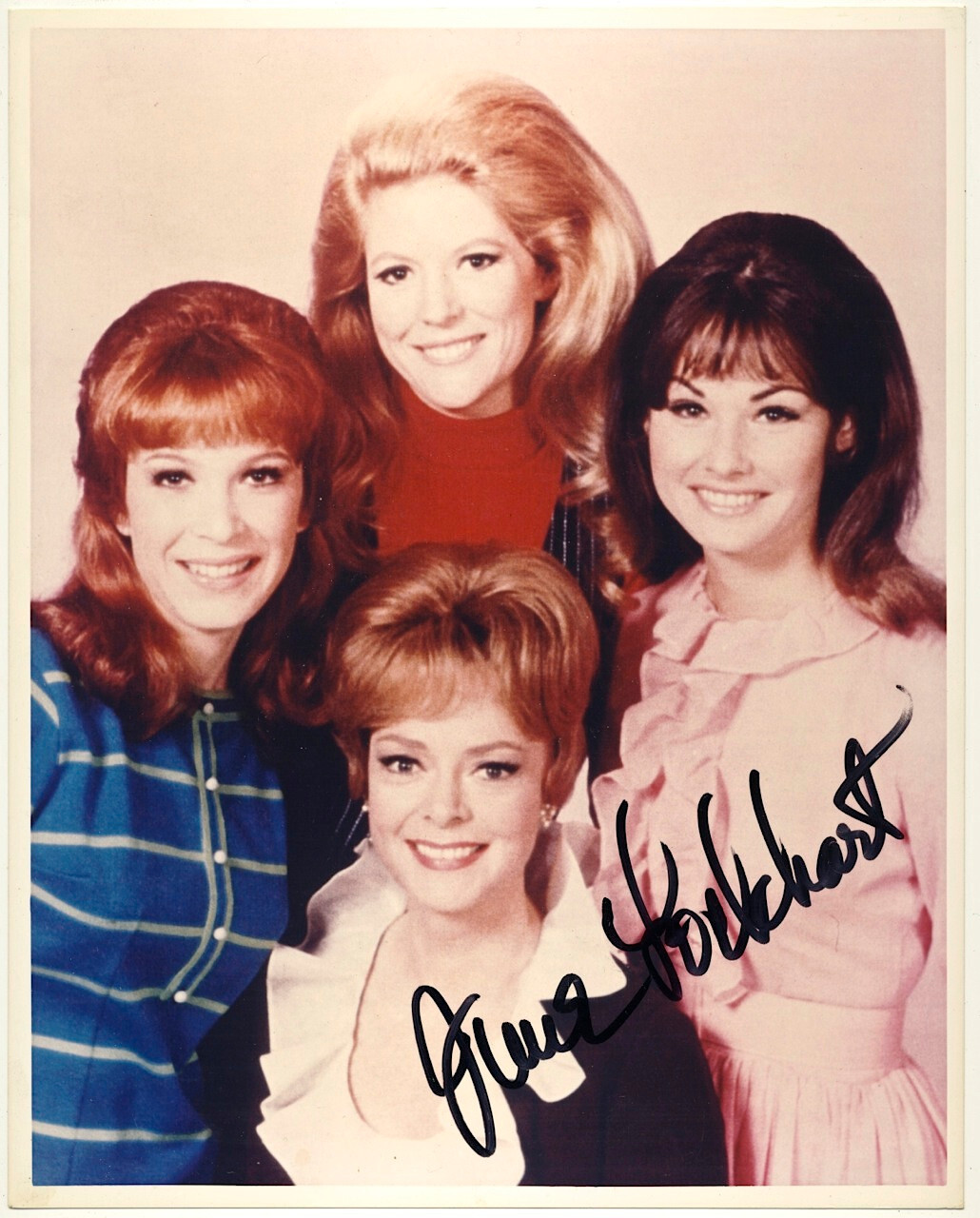 1968 PETTICOAT JUNCTION Season 6 JUNE LOCKHART 8x10 Photo w/ FACSIMILE ...