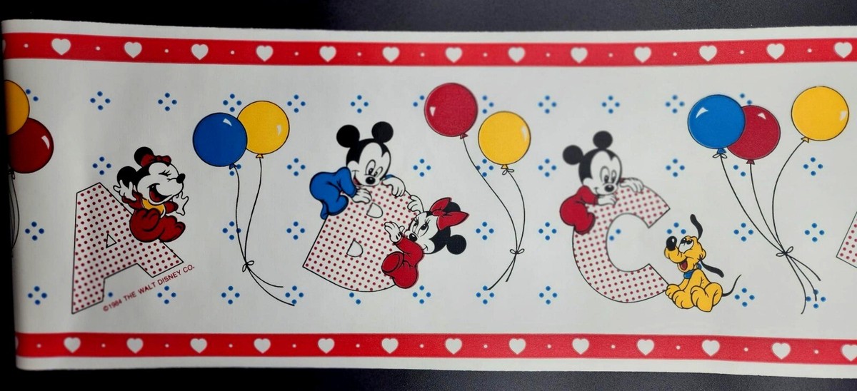 Mickey And Minnie Mouse Border Mickey Minnie Border Etsy