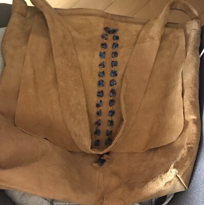 Farm Rio Suede Mustard Bag Shoulder Bag Purse | eBay