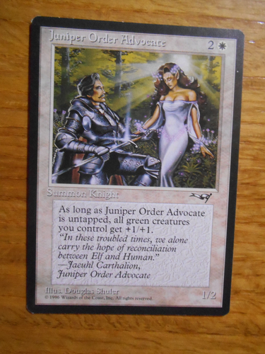 x1 Carte Magic MTG Juniper order advocate VO (Alliances) | eBay