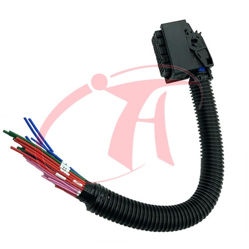 60-Pins Way Engine Computer Unit ECU Connector Wiring Harness For EDC17 ...