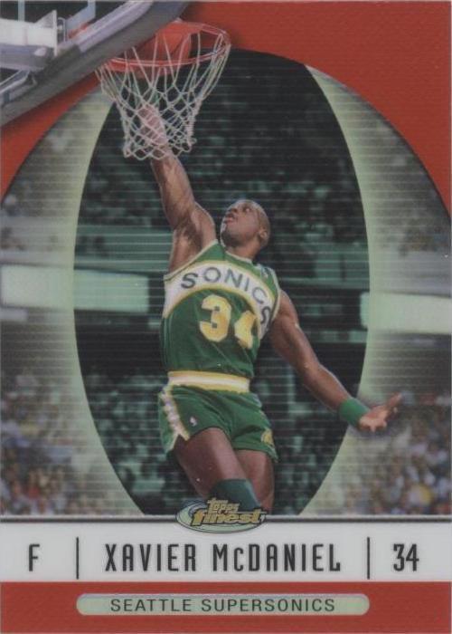 2006-07 Topps Finest - Xavier McDaniel #49 Refractor for sale online | eBay