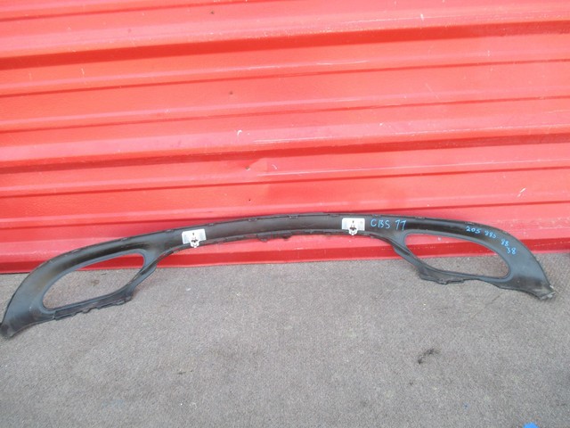 Fits 2017-2018 MERCEDES C300 Convertible Rear Lower Bumper Cover ...