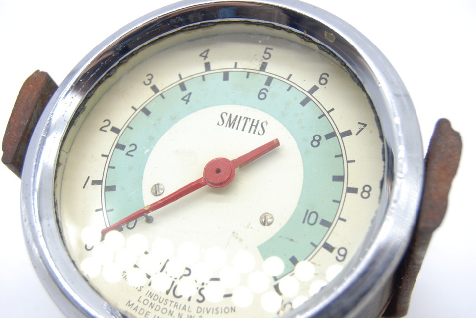 SPEED GAUGE MPH KNOTS SPEEDOMETER 3 1/8" GAUGE SAILING CRUISER VINTAGE ...