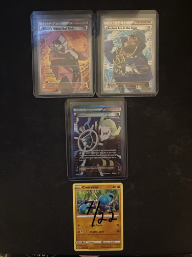 Pokemon Lot Of 3 Full Art Trainer Cards | eBay