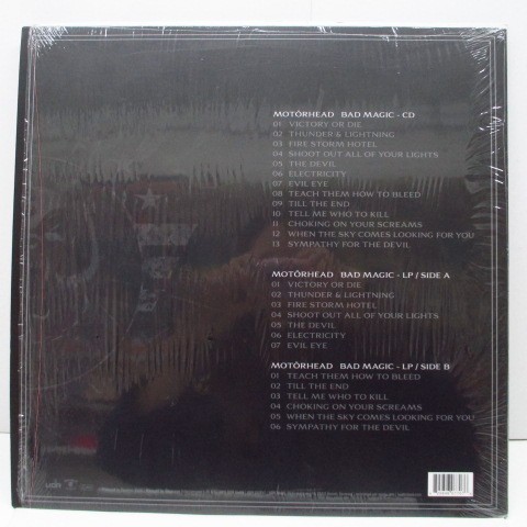 MOTORHEAD Bad Magic (UK EU US Ltd. White Vinyl LP CD Patch) | eBay